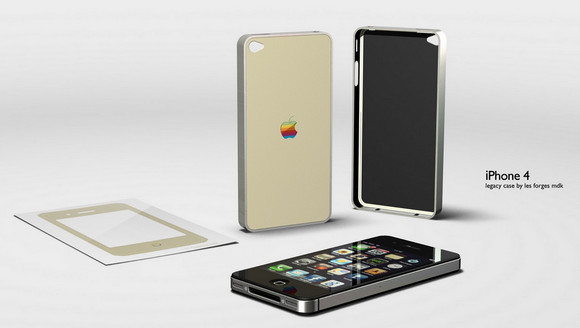 これは欲しい！ ベージュのMacintosh風になるiPhone4用ケース | ロケットニュース24