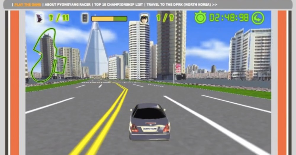 平壌の街をドライブできる無料ゲーム「ピョンヤンレーサー」を北朝鮮の旅行代理店が公開中 | ロケットニュース24
