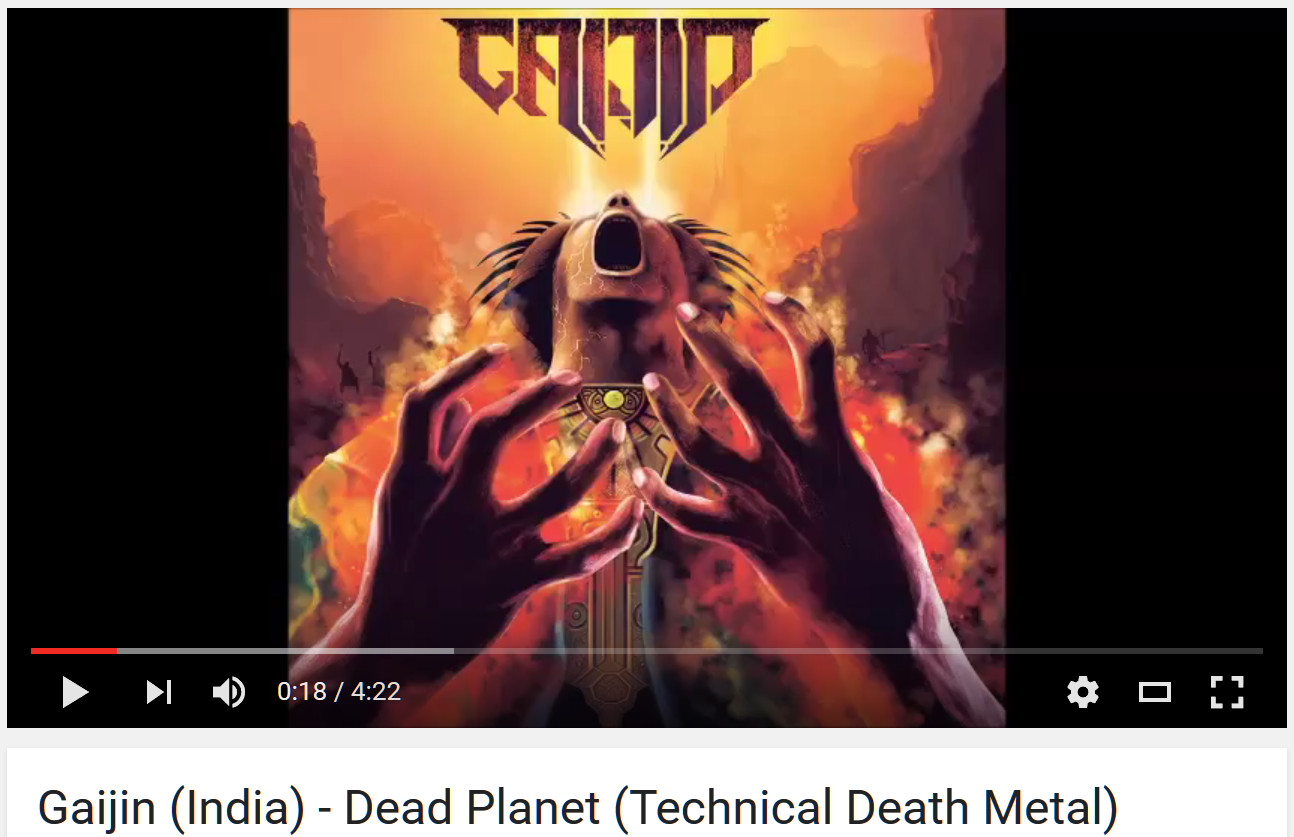 【辺境音楽マニア】「宇宙人（Alien）」を誤訳した可能性が濃厚？ インドのテクニカルデスメタル「Gaijin」 | ロケットニュース24