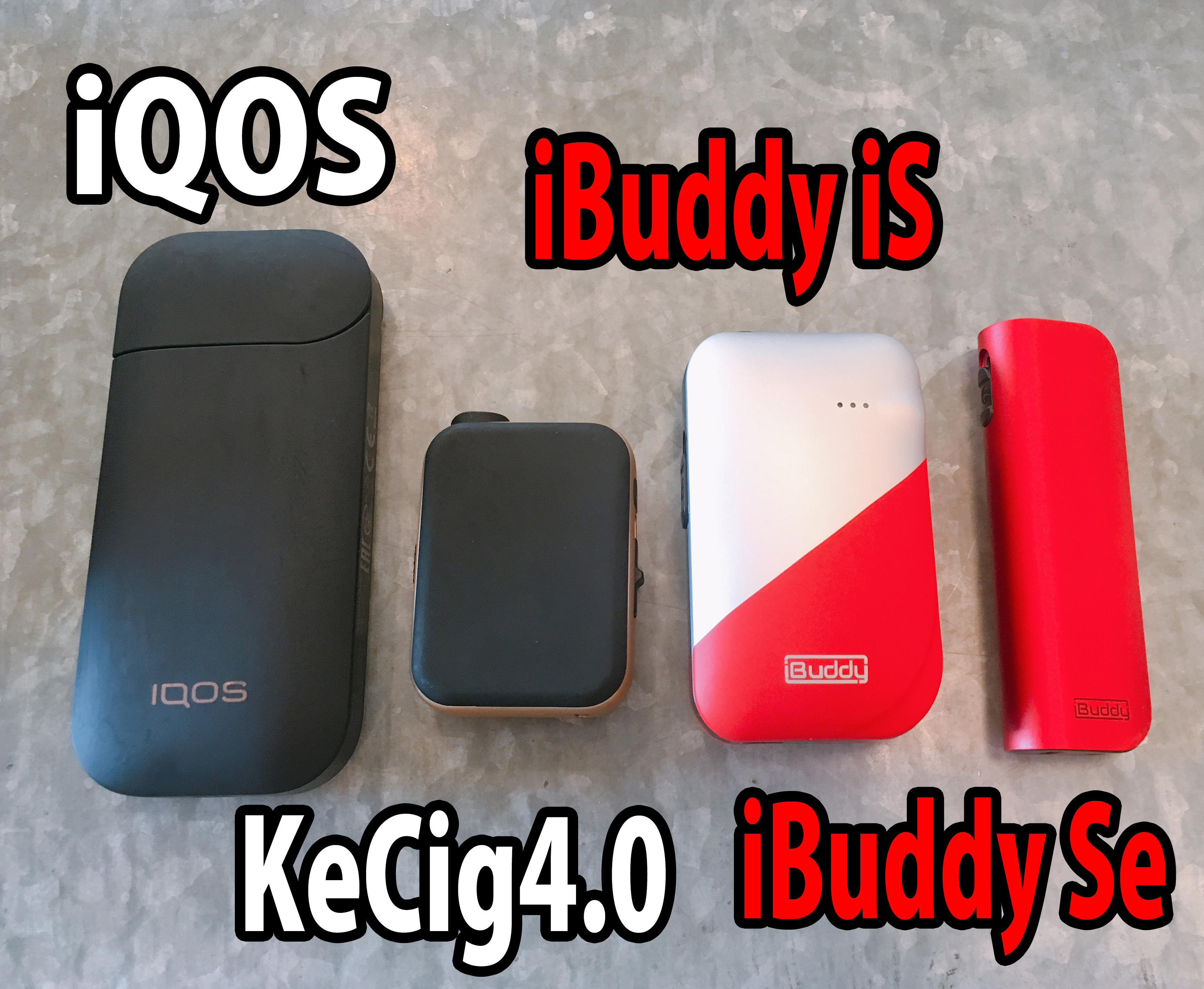 iQOS互換機の先駆け『iBuddy』が進化して「iS」「Se」の2タイプ登場！ ついにバイブ機能・温度調節機能を搭載ッ!! | ロケットニュース24